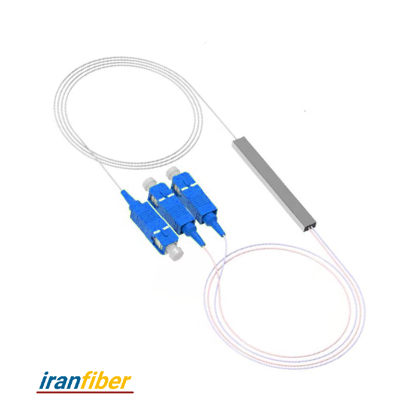 اسپلیتر نوری mini type SC/UPC 1:2 - ایران فایبر